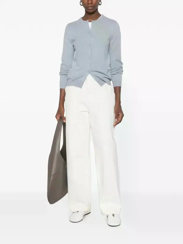 Eric Bompard Button-fastening Crew-neck Cardigan