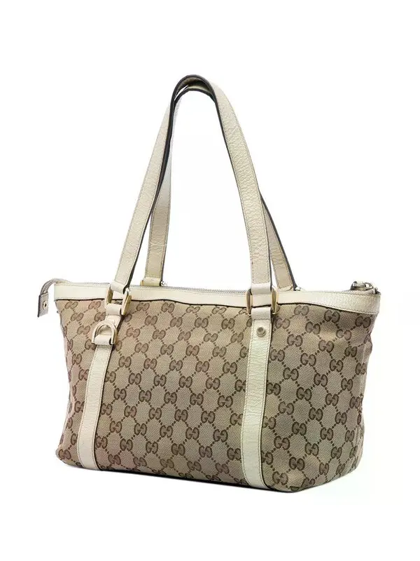 Gucci Gg Canvas Abbey D Ring Tote Bag