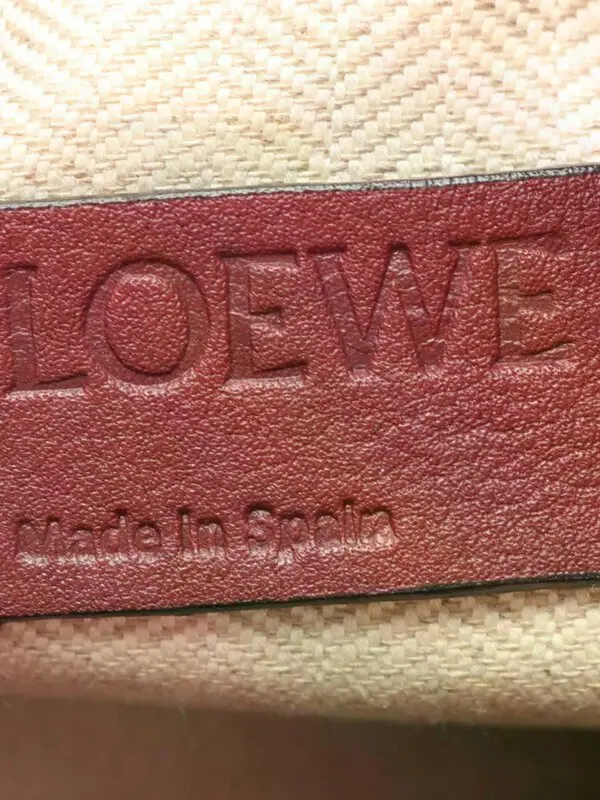 Loewe Small Calfskin Rugby Puzzle Satchel - Pink