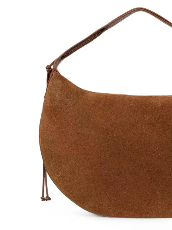 COCCINELLE Suede Logo-print Tote Bag