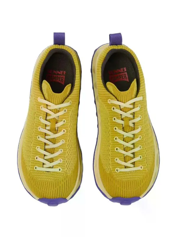 Camper Pelotissima Knit Sneakers - Yellow