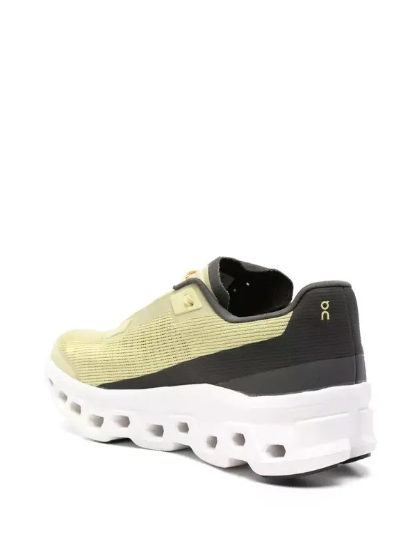 On Cloudmonster Mesh Sneakers - Green