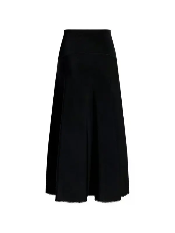 Adam Lippes Romy Knit Midi Skirt