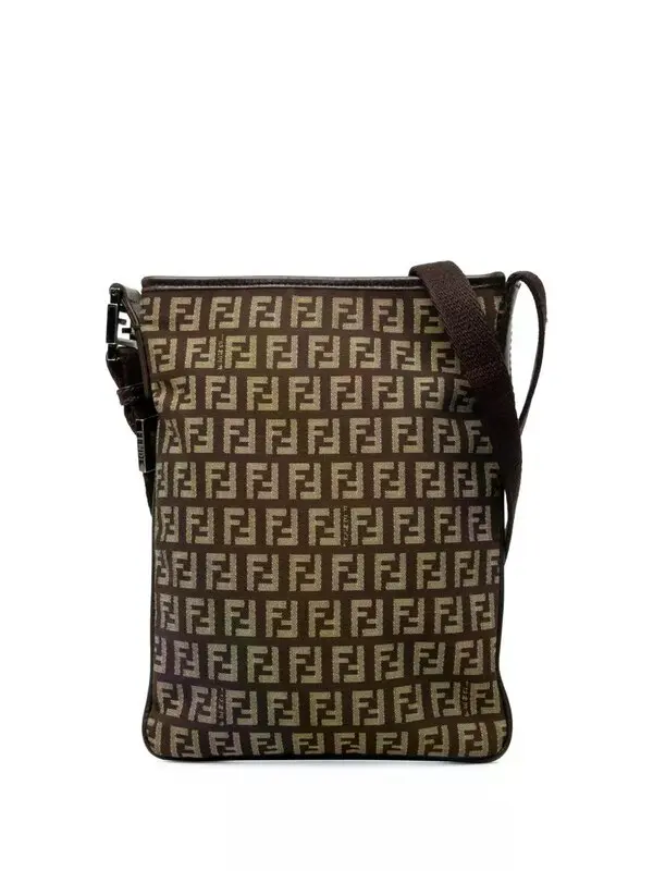 Fendi Zucchino Canvas Crossbody Bag