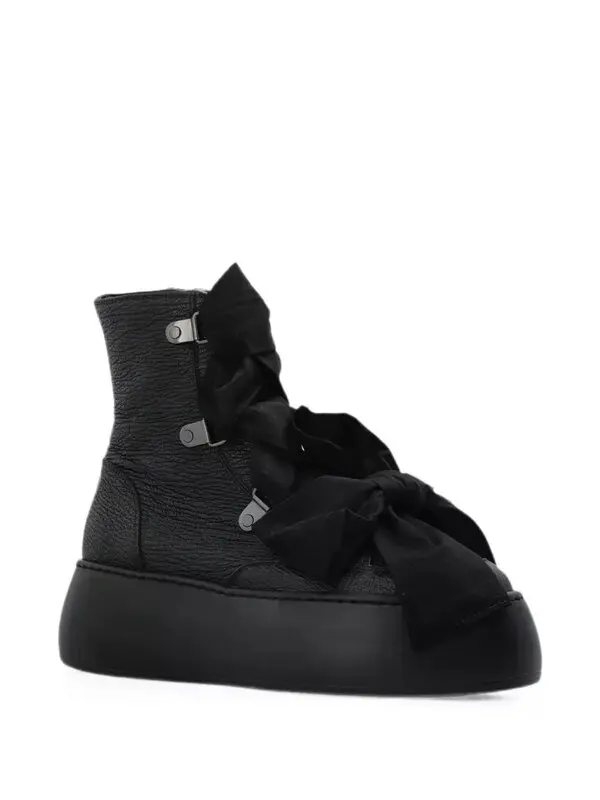 Agl Vibe Ribbon Platform Boots