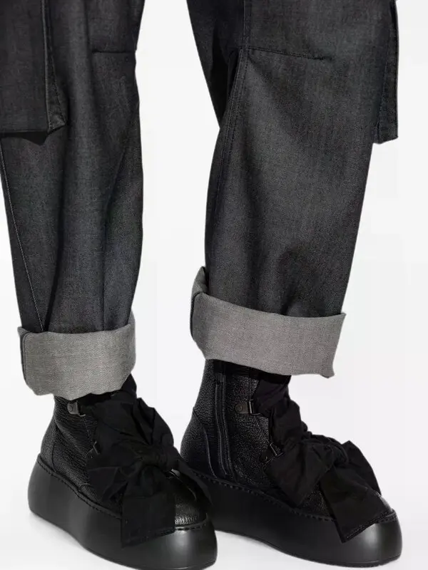 Agl Vibe Ribbon Platform Boots