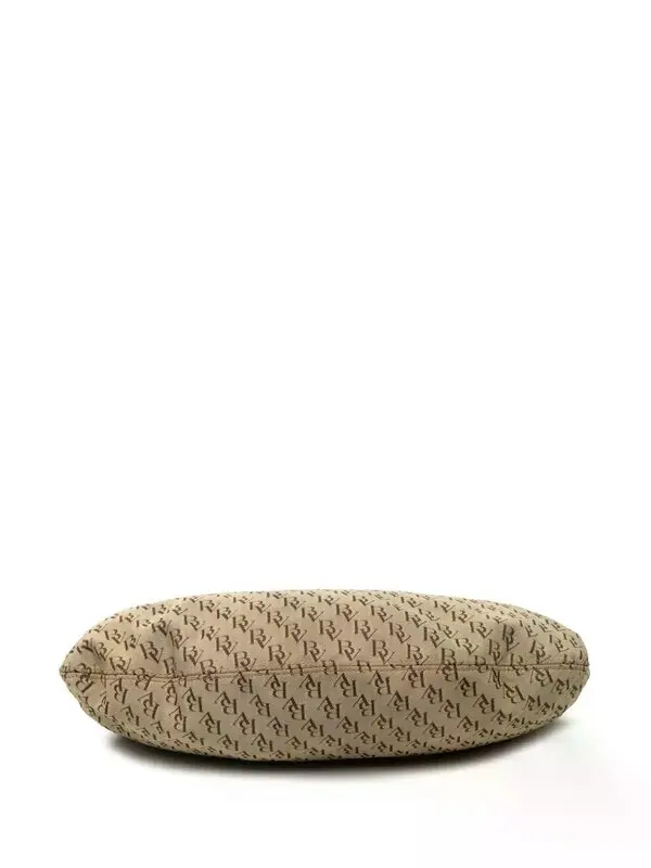 Bottega Veneta Monogram Canvas Hobo Bag
