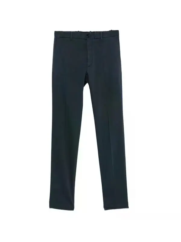 Incotex Pressed-crease Straight-leg Trousers