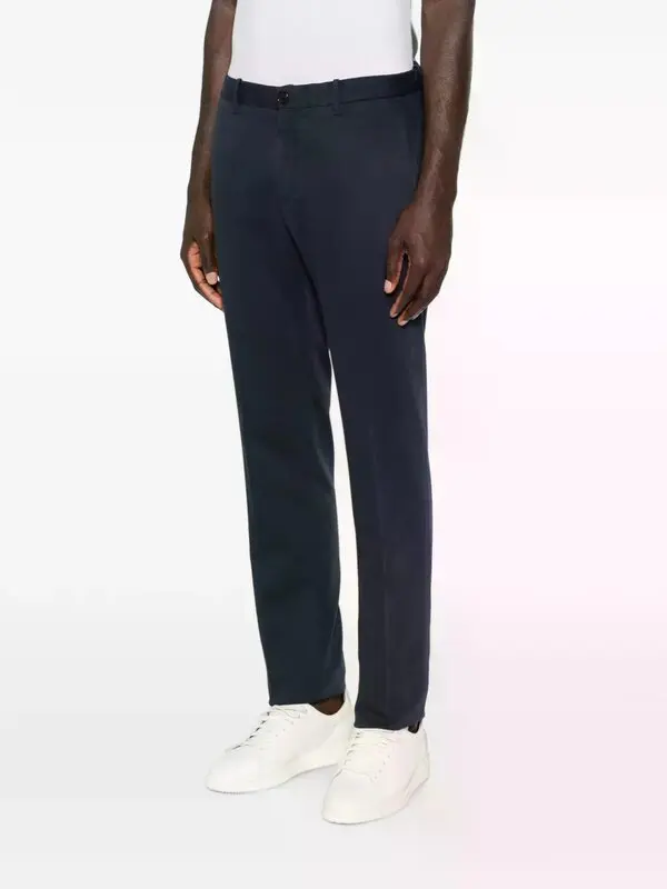Incotex Pressed-crease Straight-leg Trousers