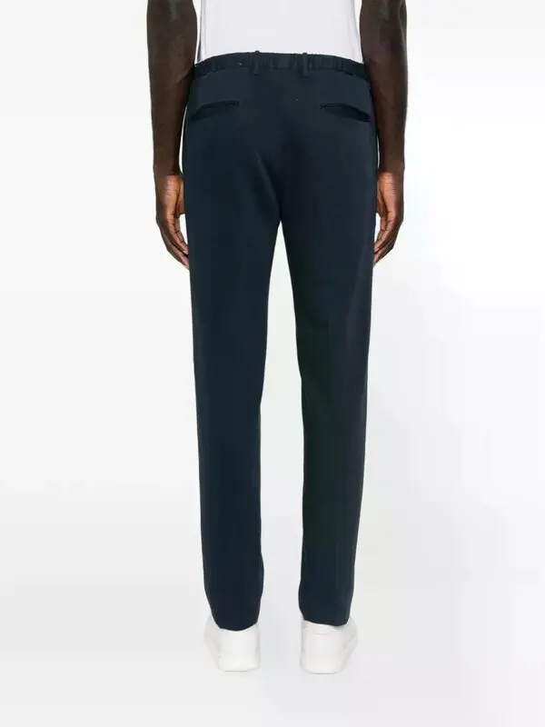 Incotex Pressed-crease Straight-leg Trousers