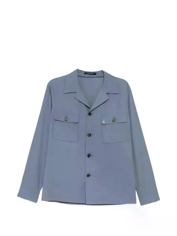 Tagliatore Barrow Patch-pocket Shirt Jacket