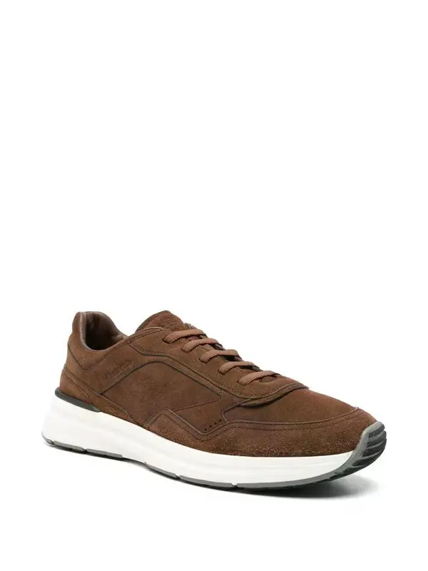 Church's Suede Panelled Sneakers