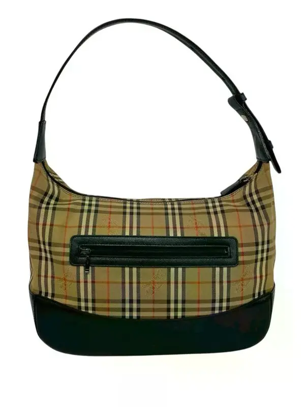 Burberry 2000-2010 Haymarket Check Canvas Shoulder Bag