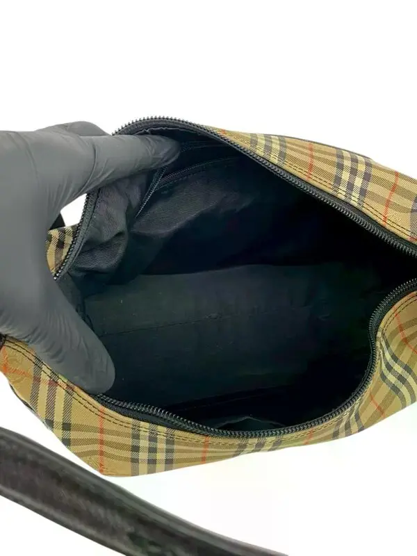 Burberry 2000-2010 Haymarket Check Canvas Shoulder Bag