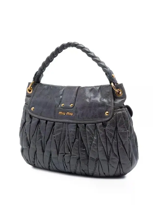 Miu Miu Matelasse Nappa Coffer Satchel