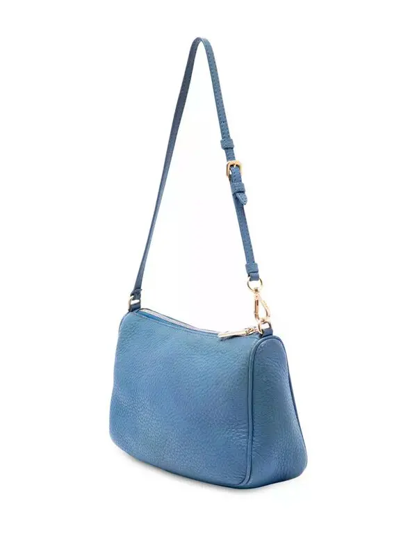 Prada Vitello Daino Pochette Shoulder Bag - Blue