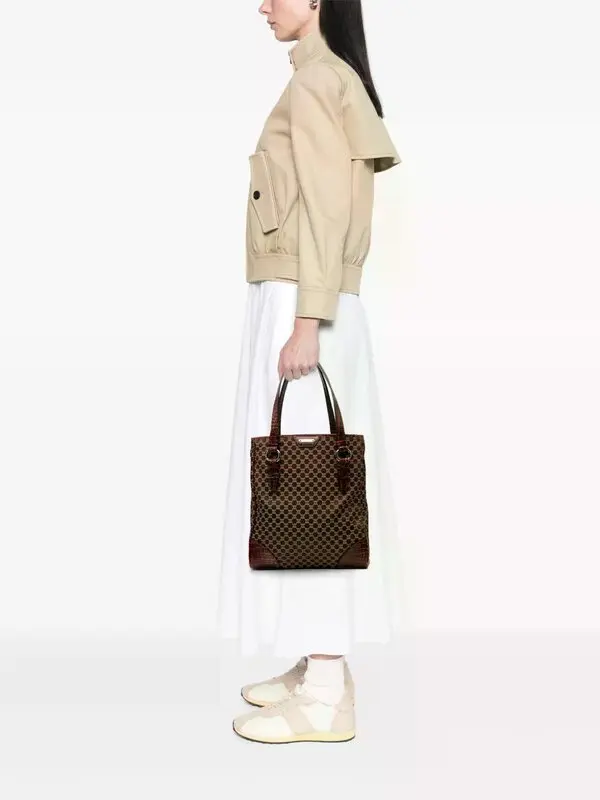 Celine Macadam Canvas Tote Bag