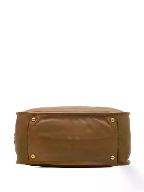 Prada City Calf Frame Top Handle Tote Bag