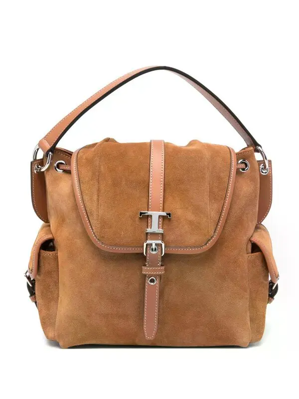TOD'S Tim Zaino T Timeless Leather Backpack