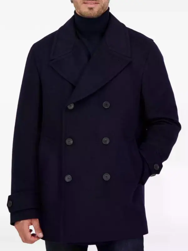SLOWEAR Montedoro Double-breasted Peacoat
