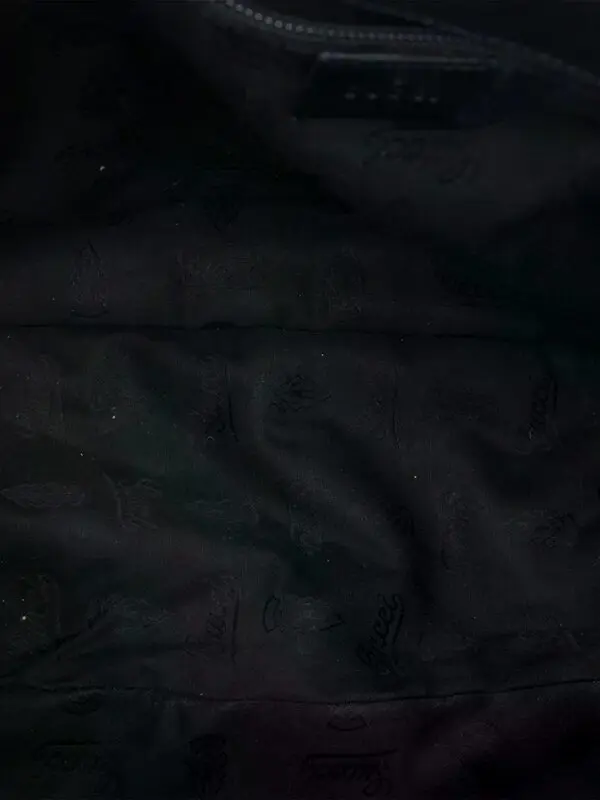 Gucci Gg Imprimé Messenger Bag - Black