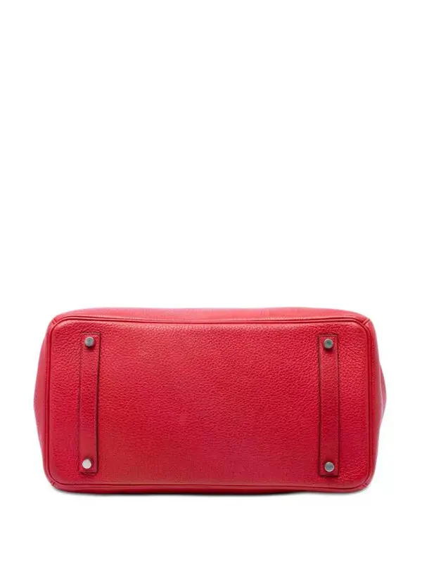 Hermès Togo Birkin 35 Handbag - Red