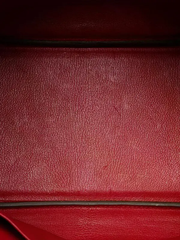 Hermès Togo Birkin 35 Handbag - Red