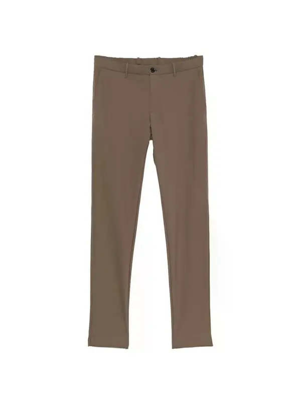 Incotex Belt-loop Zip-fastening Trousers