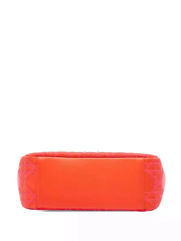 Dior Medium Embroidered Lambskin Cannage Miss Flap Shoulder Bag
