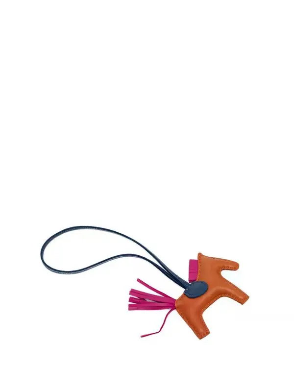 Hermès 2022 Milo Lambskin Grigri Rodeo Bag Charm Pm Key Chain - Brown
