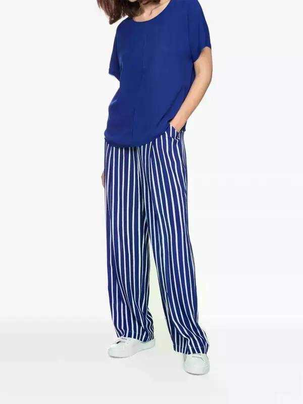 MARCCAIN Pleat-detail Short-sleeve Blouse