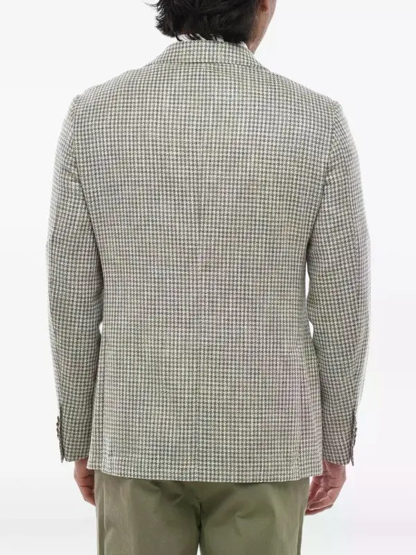 Corneliani Houndstooth Single-breasted Blazer