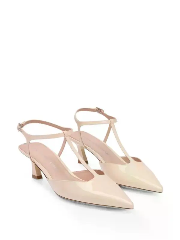 STUART WEITZMAN Vinnie T-strap Pumps