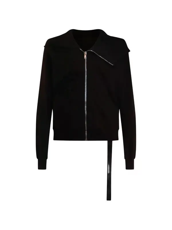 Rick Owens Asymmetric-zip Sweatshirt