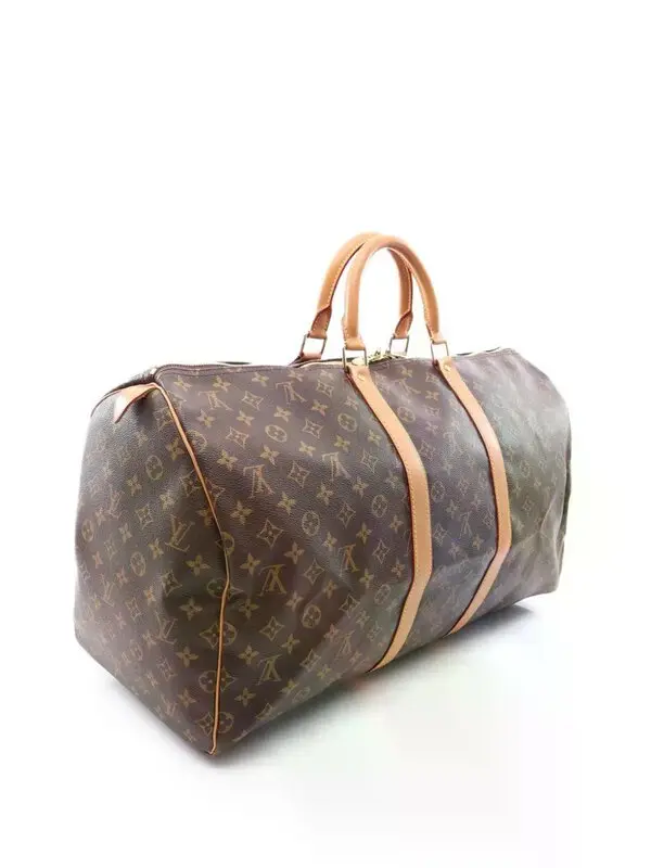 LOUIS VUITTON 2000 Monogram Keepall 55 Travel Bag