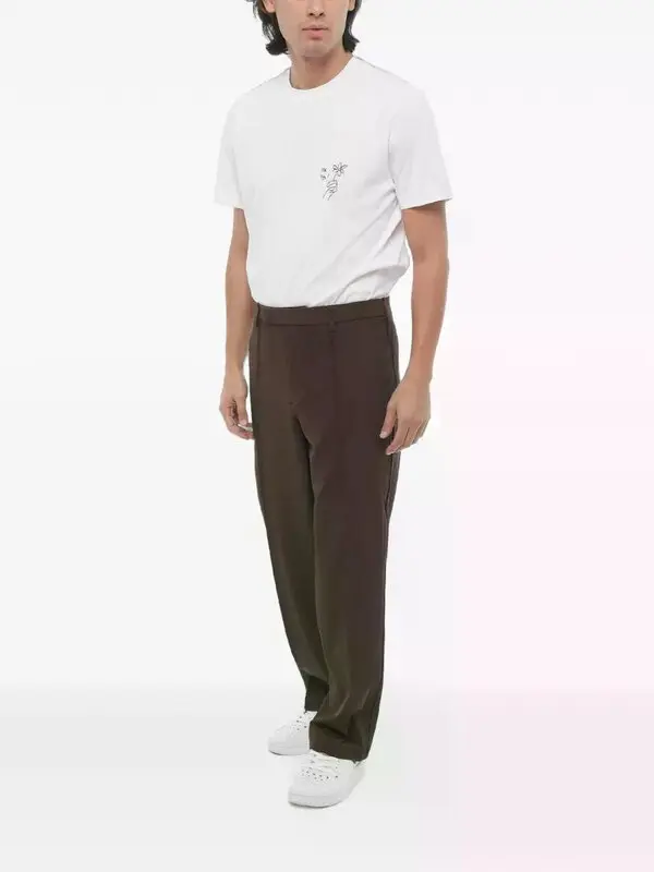 Neil Barrett Pintuck Slim-fit Trousers