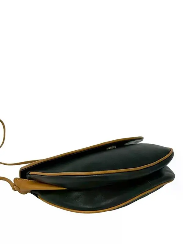 Celine 1970-1980 Leather Crossbody Bag