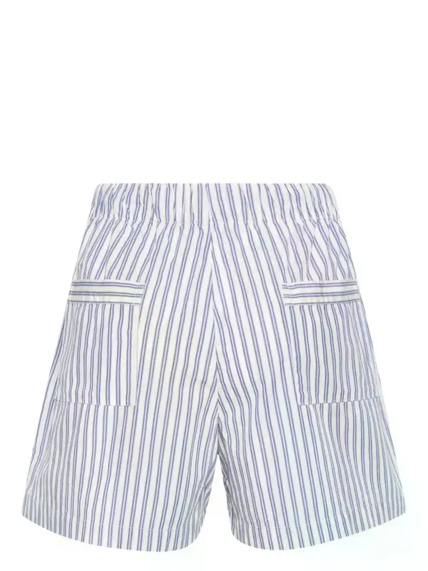 TEKLA Striped Poplin Pyjama Shorts