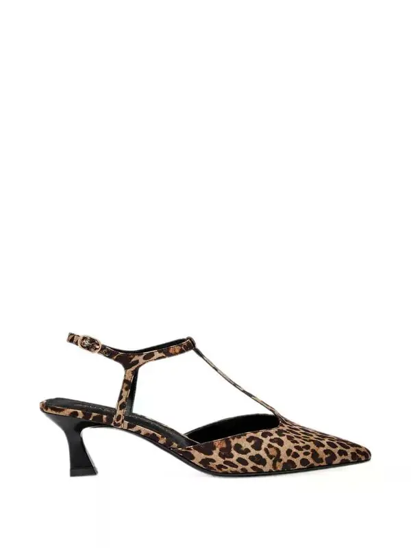 STUART WEITZMAN Vinnie Leopard-print Pumps