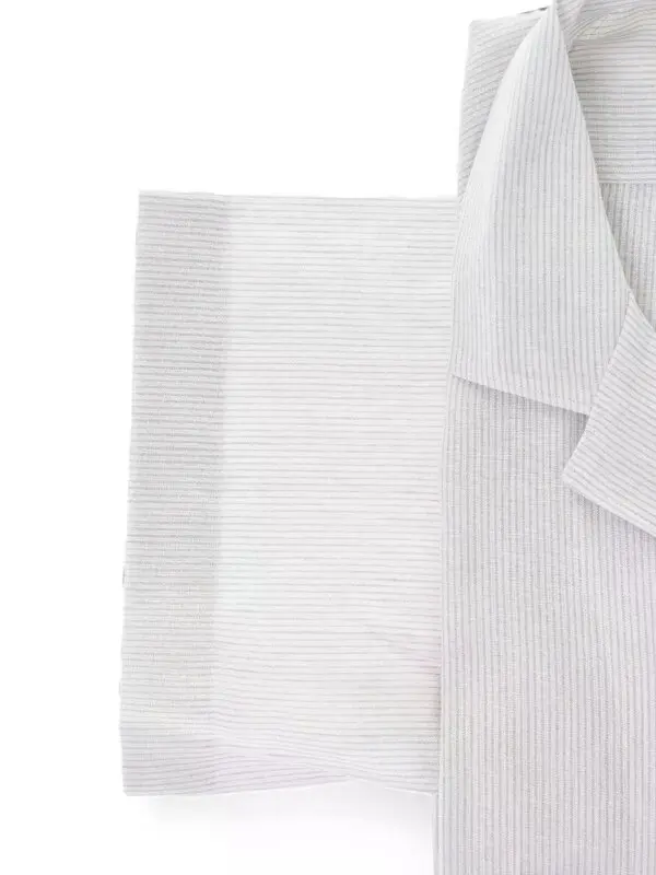 Corneliani Striped Camp-collar Shirt