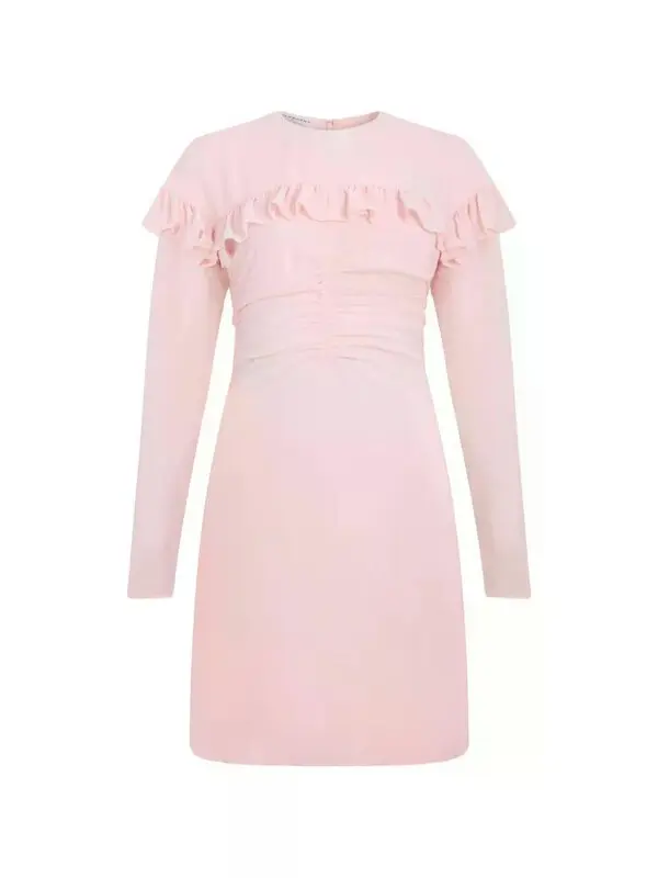 Philosophy Di Lorenzo Serafini Ruffled Ruched Waist Mini Dress - Pink