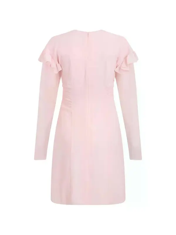 Philosophy Di Lorenzo Serafini Ruffled Ruched Waist Mini Dress - Pink