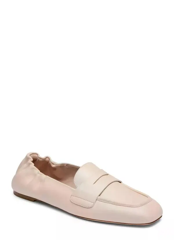 STUART WEITZMAN Bryant Elasticated Leather Loafers