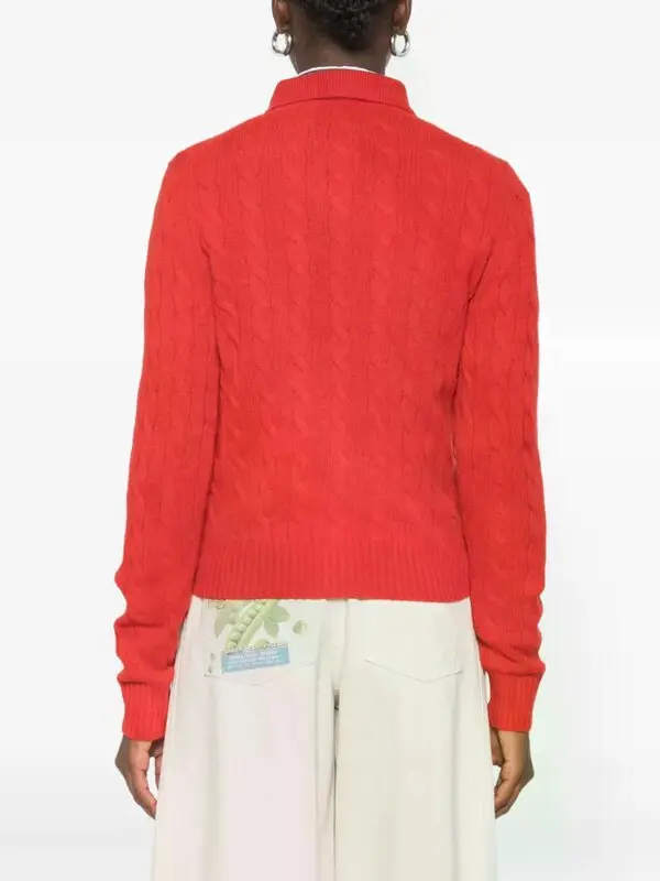 Polo Ralph Lauren Cable-knit Polo Sweater