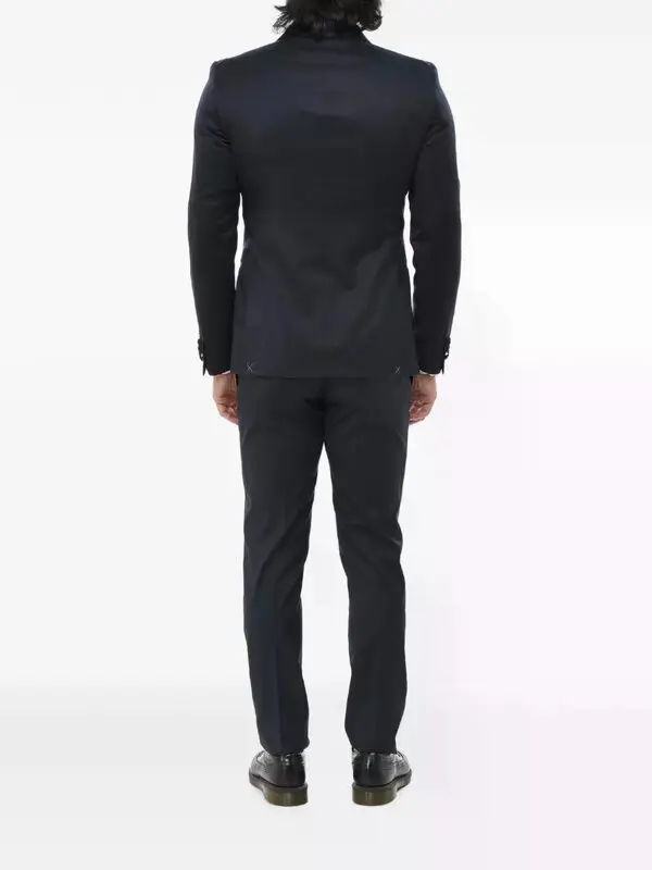 Corneliani Satin Shawl-lapel Three-piece Suit