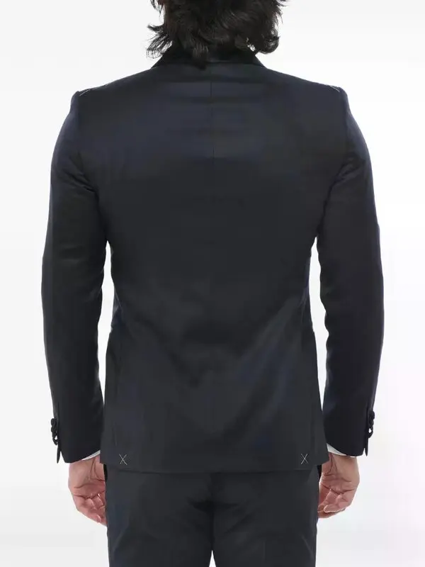 Corneliani Satin Shawl-lapel Three-piece Suit