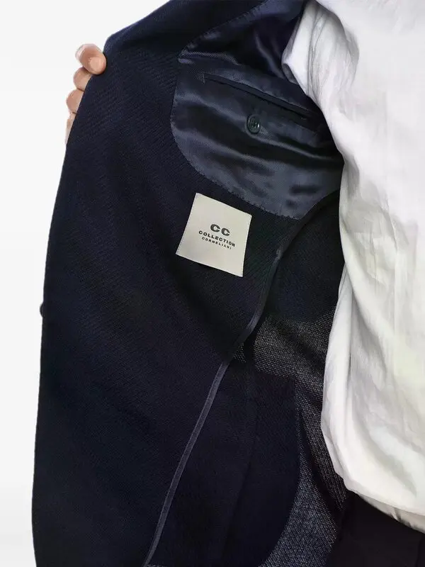 Corneliani Cc Collection Single-breasted Patch-pocket Blazer