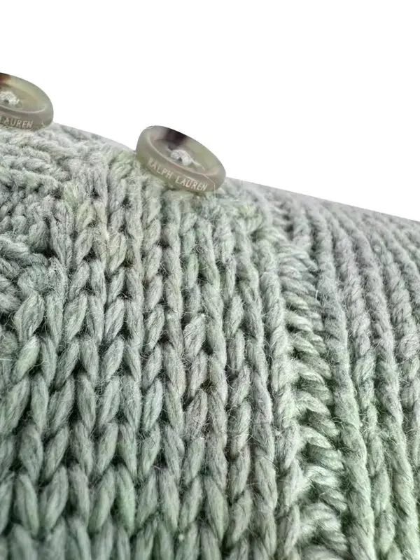 Ralph Lauren Cable-knit Button-detail Sweater