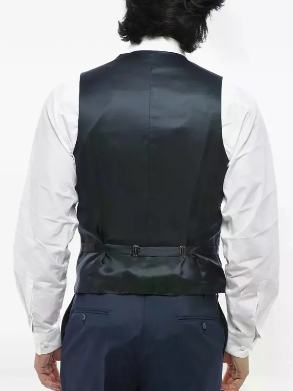 Corneliani V-neck Single-breasted Waistcoat