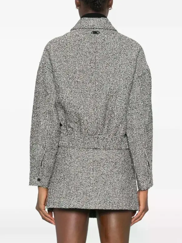Michael Kors Tweed Zip-up Jacket
